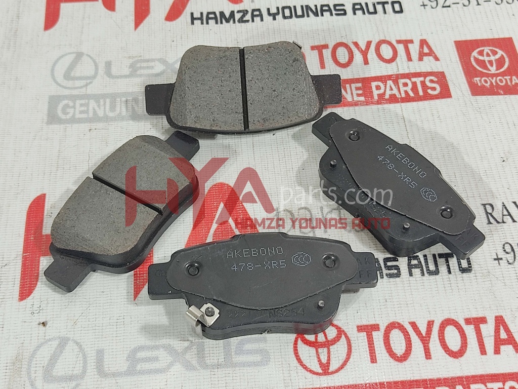 PAD KIT, DISC BRAKE, REAR | H Y A parts